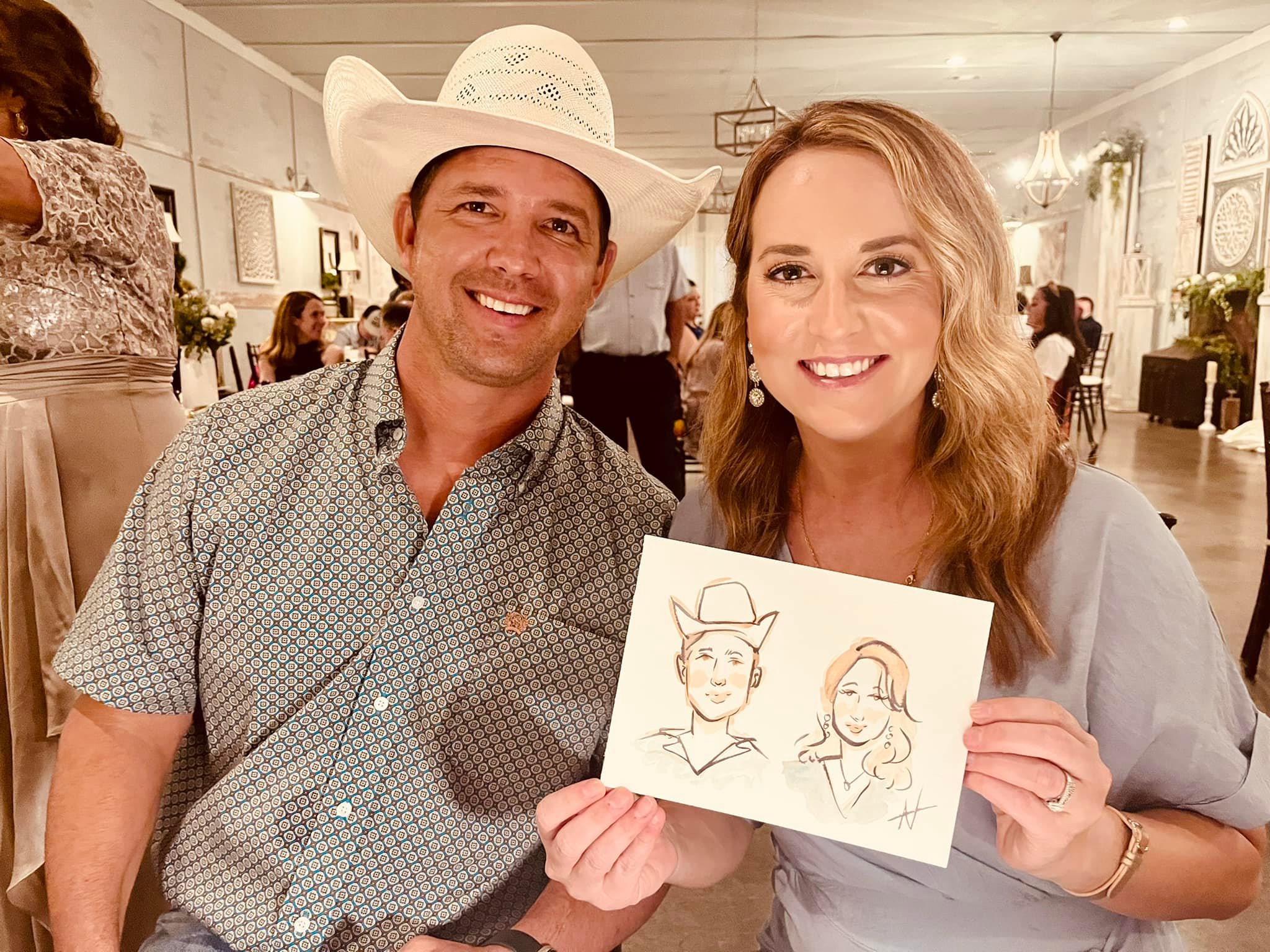 Wedding Guest Portraits - A Unique Favor - Perfectly Meched Weddings